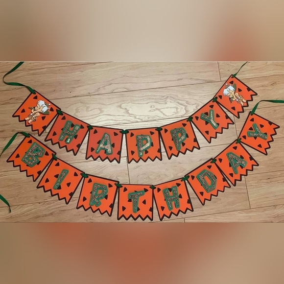 Other | Custom Bam Bam Happy Birthday Banner | Poshmark